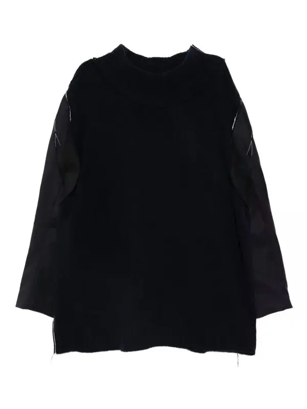 SONIA CARRASCO Roll Neck Sweatshirt