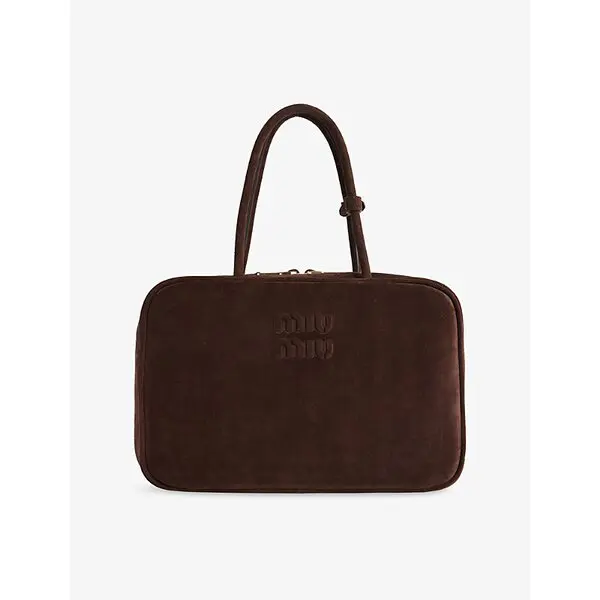 Miu Miu Top Handle Bag - Moro