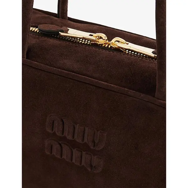 Miu Miu Top Handle Bag - Moro