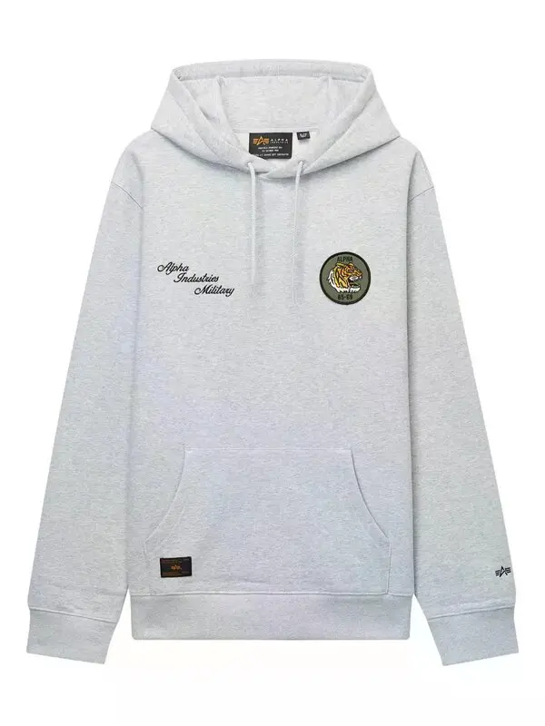 Alpha Industries Embroidered-logo Hoodie