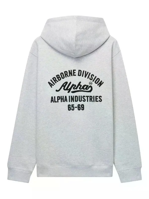 Alpha Industries Embroidered-logo Hoodie