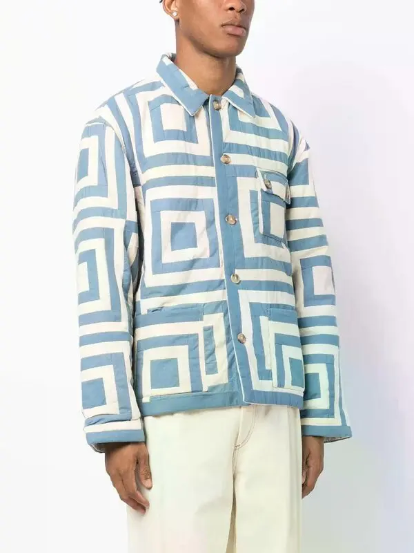 BODE White House Steps Quilted Jacket