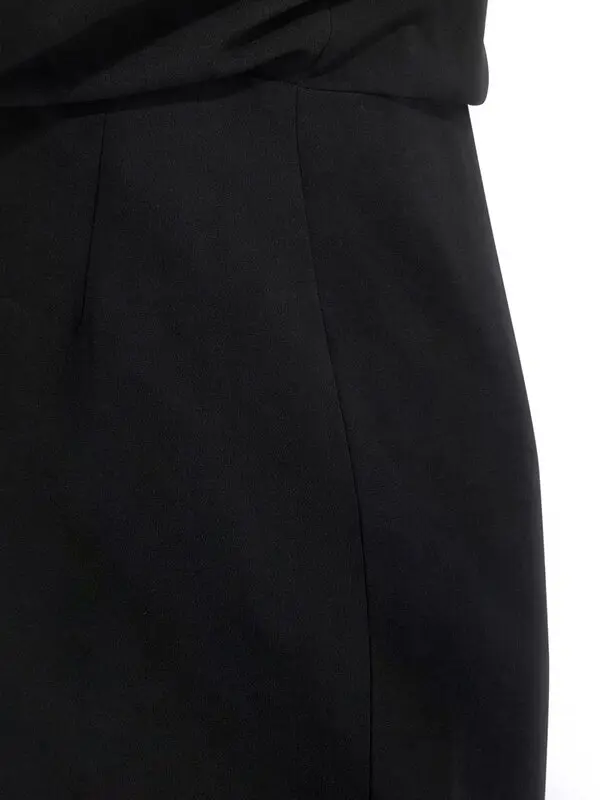 Max Mara Draped One-shoulder Dress