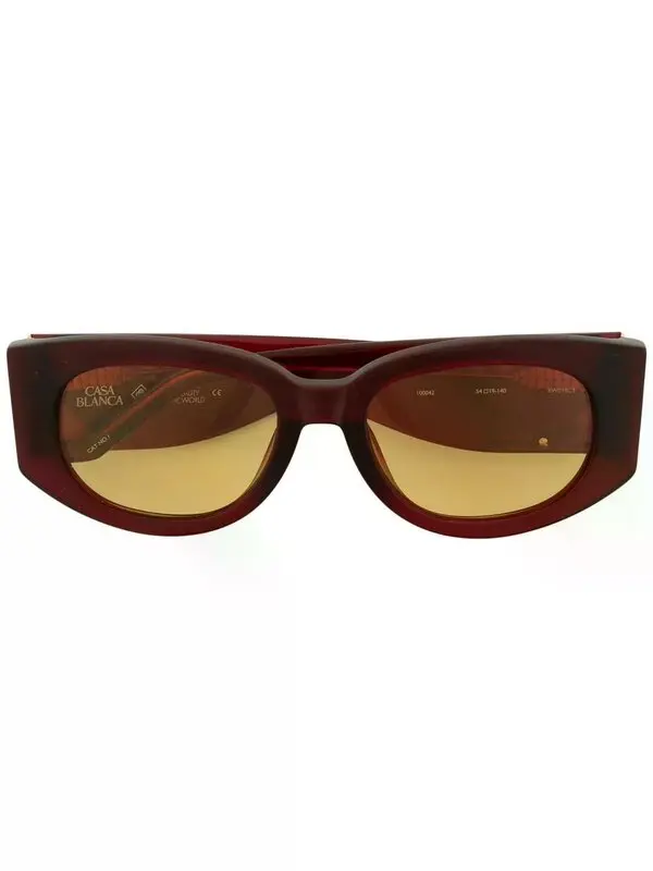 Casablanca Gabrielle Oval-frame Sunglasses