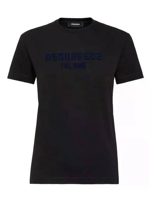 Dsquared2 Logo-print Cotton T-shirt - Black