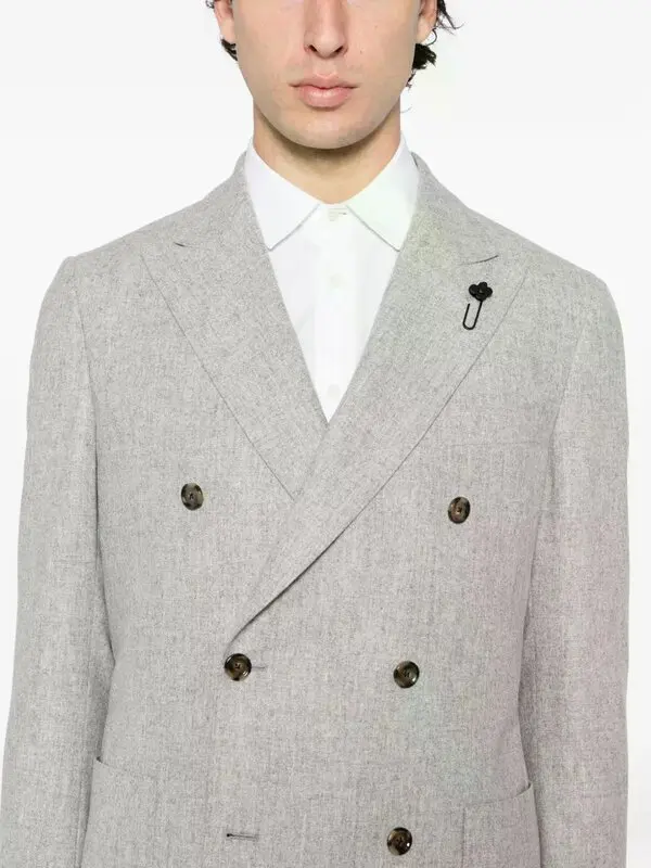 LARDINI Double-breasted Blazer