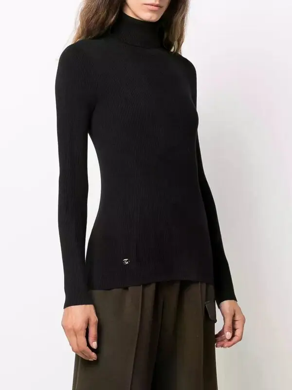 Polo Ralph Lauren High Neck Jumper - Black