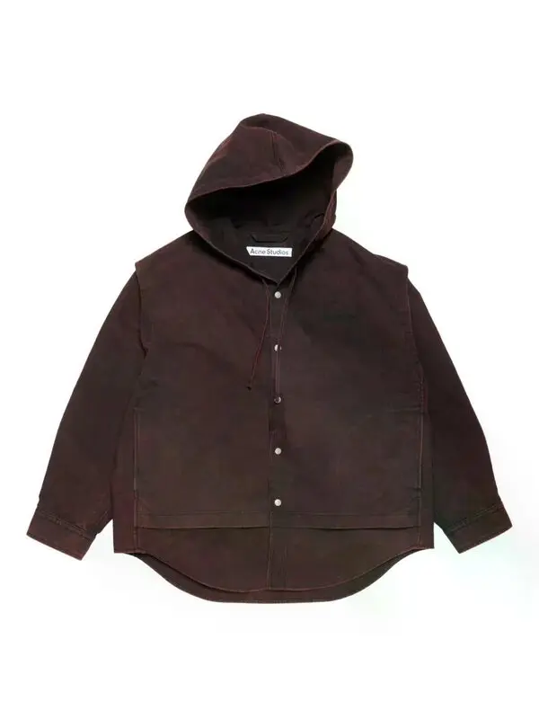 Acne Studios Hooded Organic Cotton Jacket