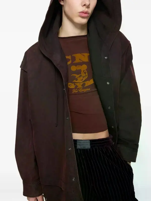 Acne Studios Hooded Organic Cotton Jacket