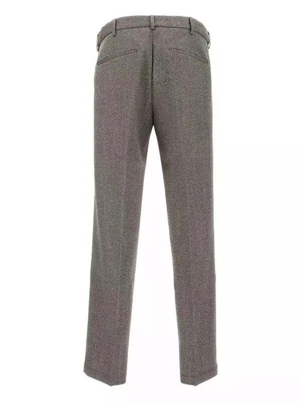 CELLAR DOOR Pressed-crease Wool Trousers