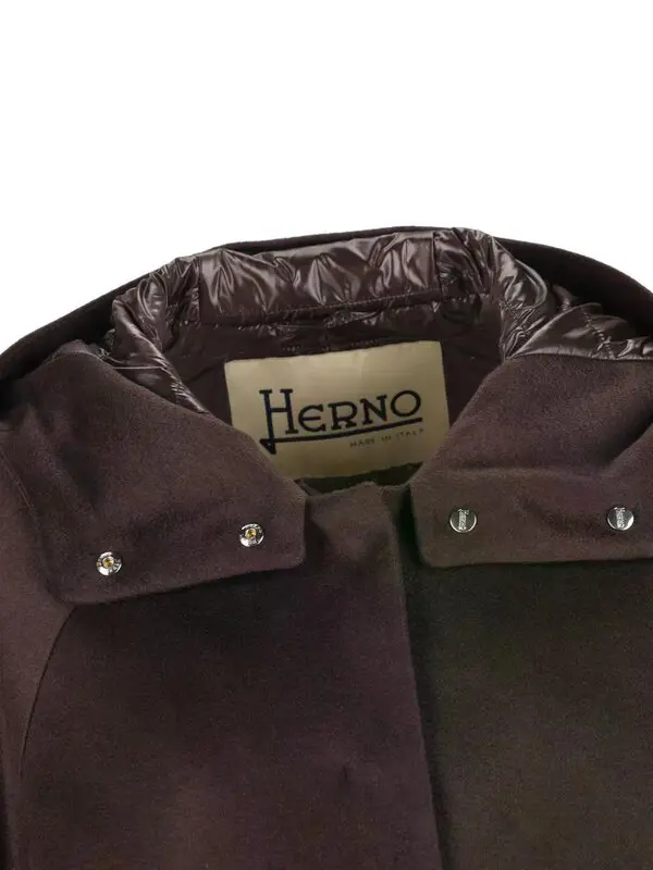 Herno Cashmere Hooded Jacket