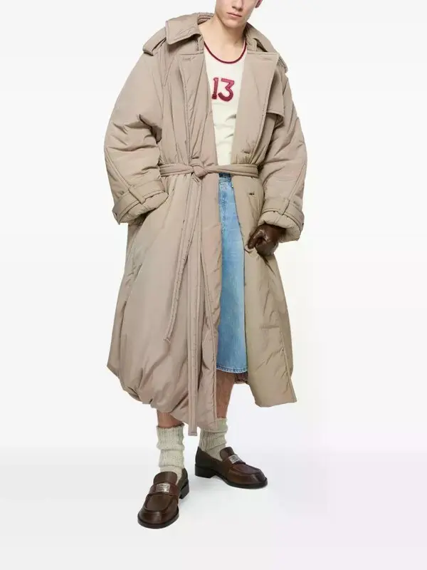 Acne Studios Technical Belted-padded Trench Coat