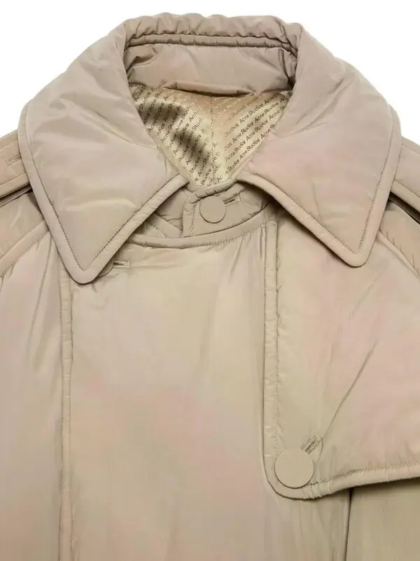 Acne Studios Technical Belted-padded Trench Coat