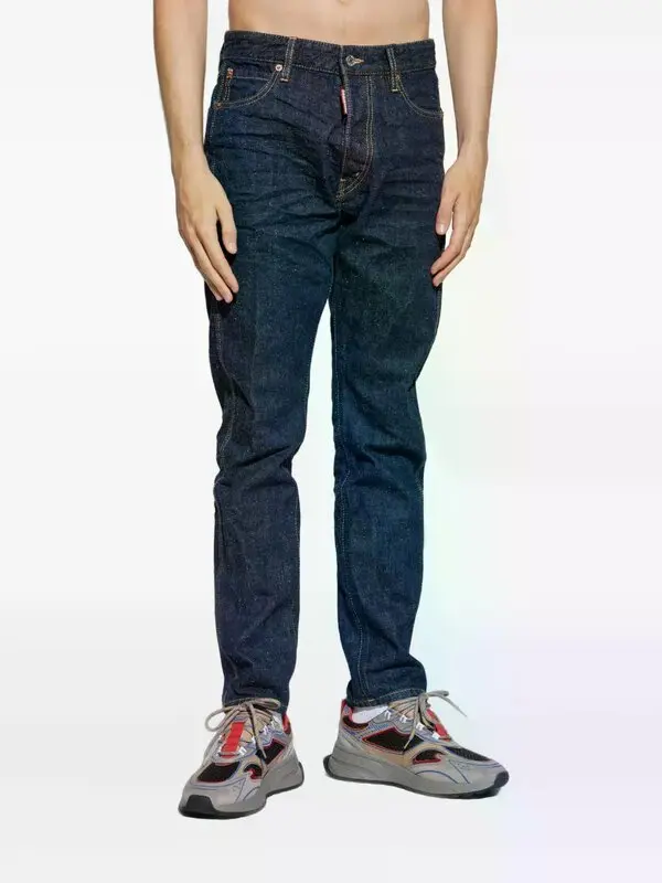 Dsquared2 Cotton Five-pocket Jeans - Blue