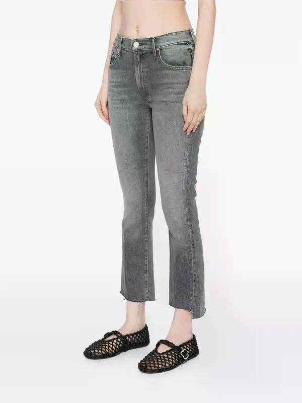 MOTHER Insider Crop Step Fray Jeans