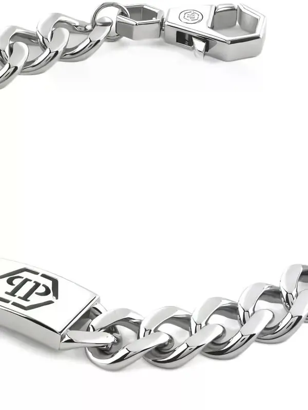 Philipp Plein Tag Logo-plaque Bracelet