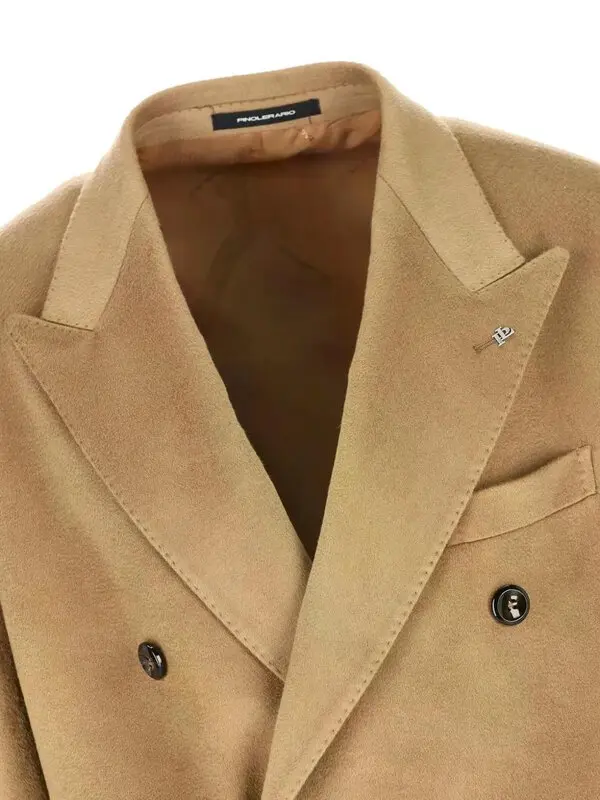 Tagliatore Double-breasted Virgin Wool Coat