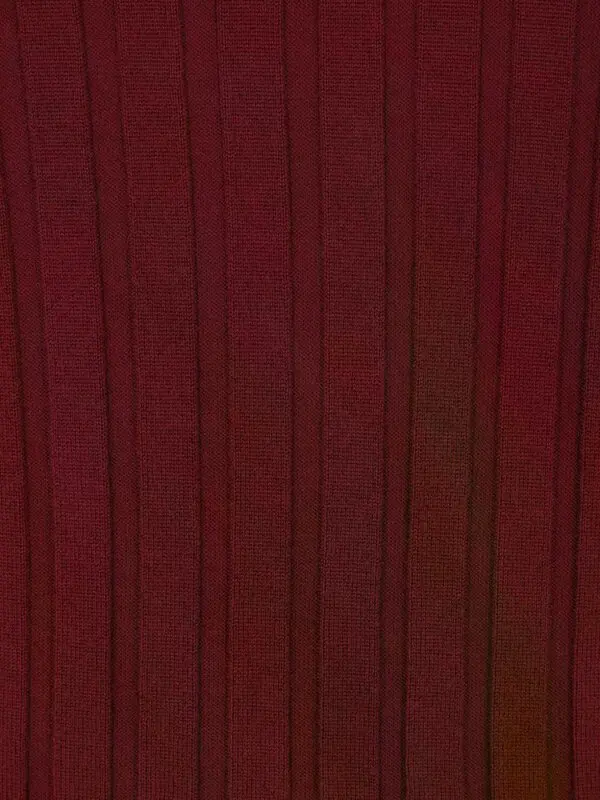 ALLUDE Ribbed Turtleneck Sweater