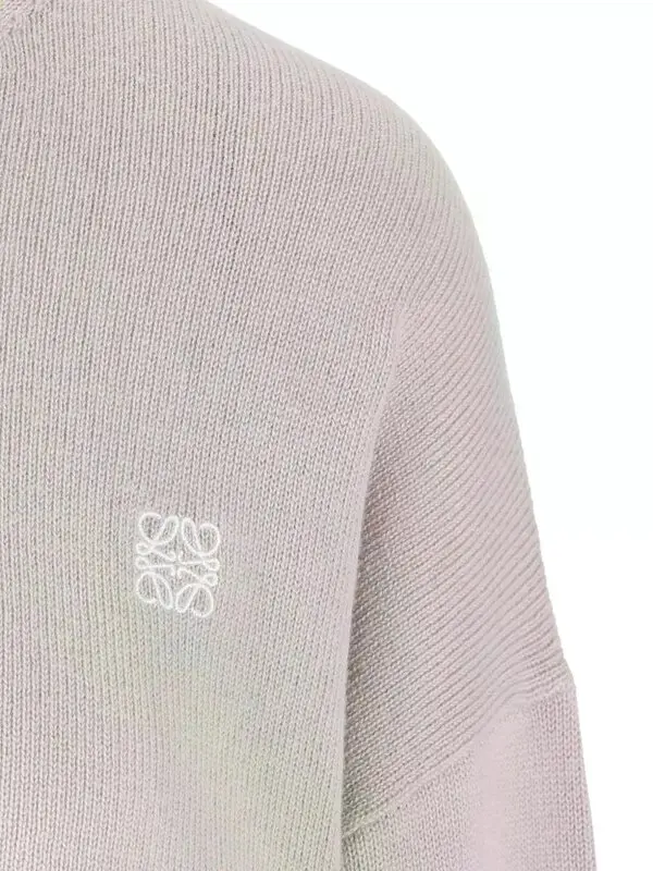 Loewe Colour-block Asymmetric Sweater - Grey