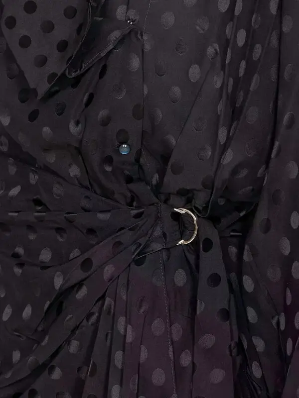 Isabel Marant Étoile Polka-dot Tie-belt Dress