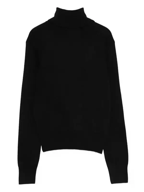 AMI Paris De Coeur Roll-neck Sweater