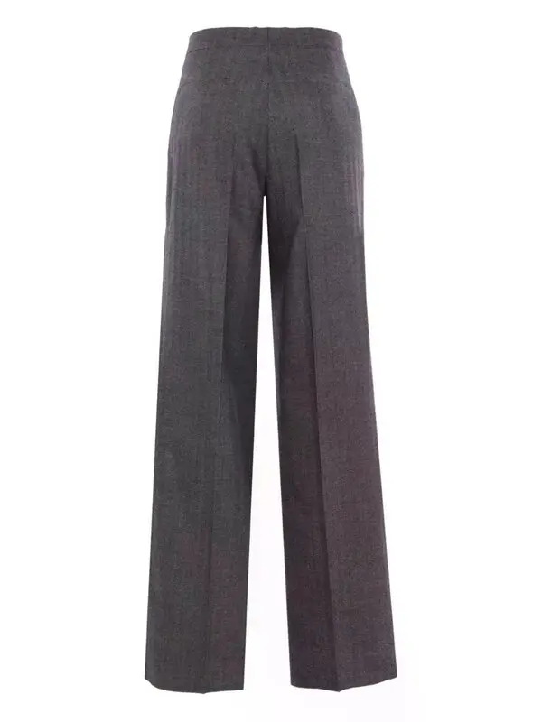 Tagliatore Herringbone Double-breasted Suit - Grey