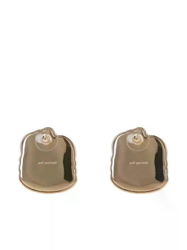 SELF-PORTRAIT Knotted Stud Earrings