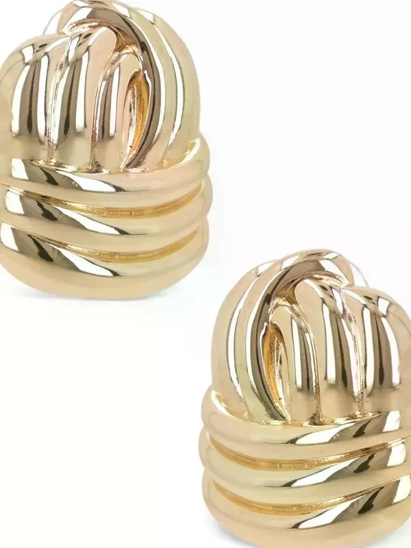 SELF-PORTRAIT Knotted Stud Earrings