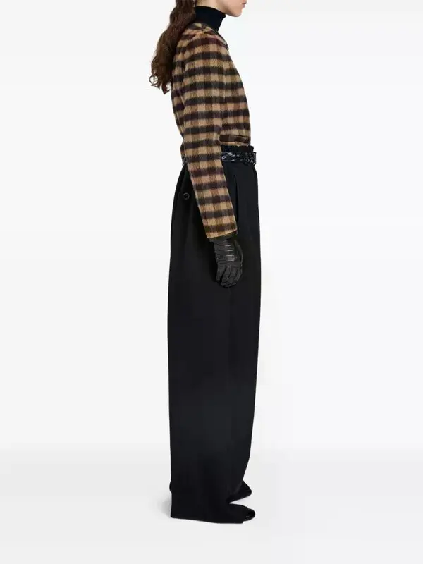 Proenza Schouler Checked Cropped Jacket