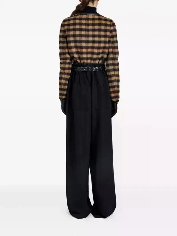Proenza Schouler Checked Cropped Jacket