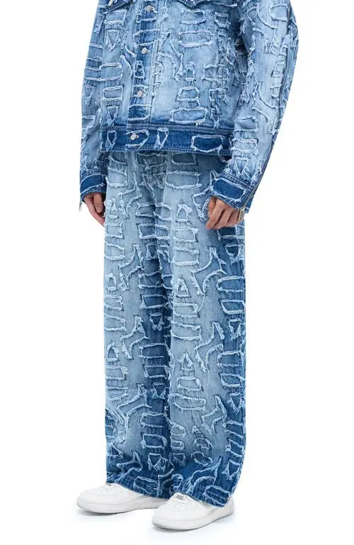 ALPHA STYLE Alida Burnout Jeans