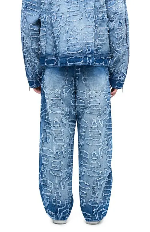 ALPHA STYLE Alida Burnout Jeans