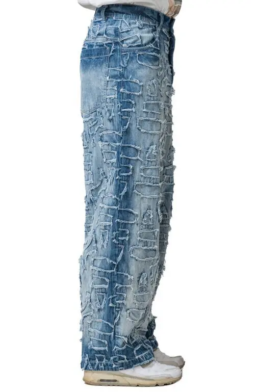 ALPHA STYLE Alida Burnout Jeans