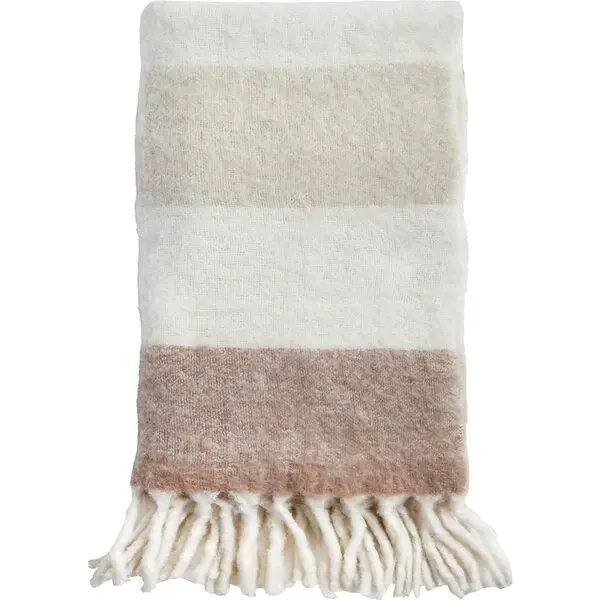 POM POM AT HOME Whistler Blanket - Natural