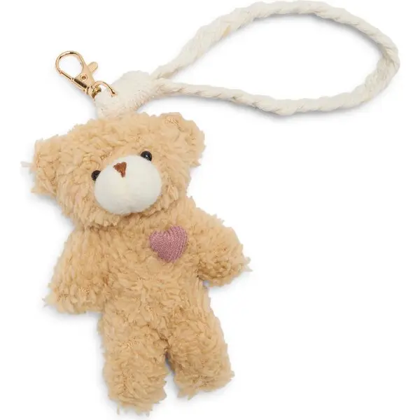 Bp. Teddy Bear Bag Charm - Beige