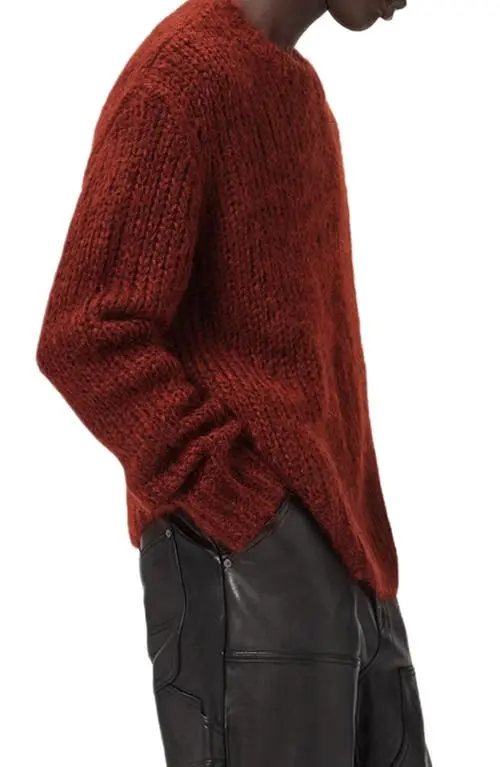 ALLSAINTS Myles Mohair & Merino Wool Sweater