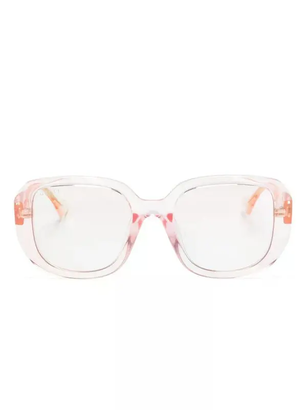 Gucci Oversize Frame Sunglasses - Pink