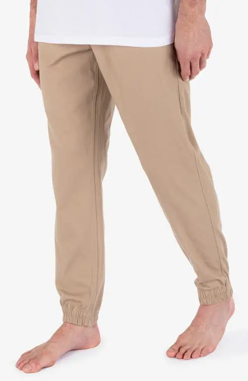 Hurley Icon Stretch Cotton Joggers - Khaki
