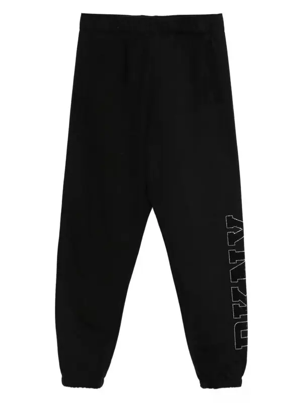 Dkny Rhinestone-embellished Track Pants