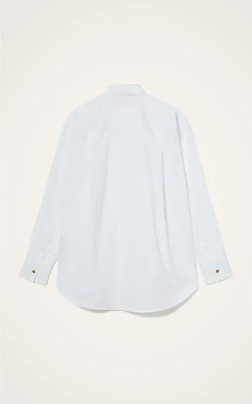 La DoubleJ Oversized Peggy Shirt - Solid White