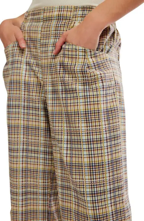 Free People Striped Pull-on Pants