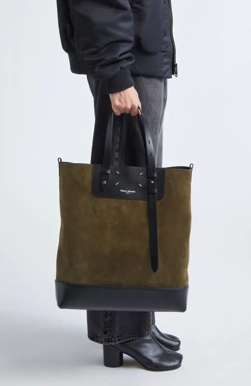 MAISON MARGIELA Leather Vertical Tote
