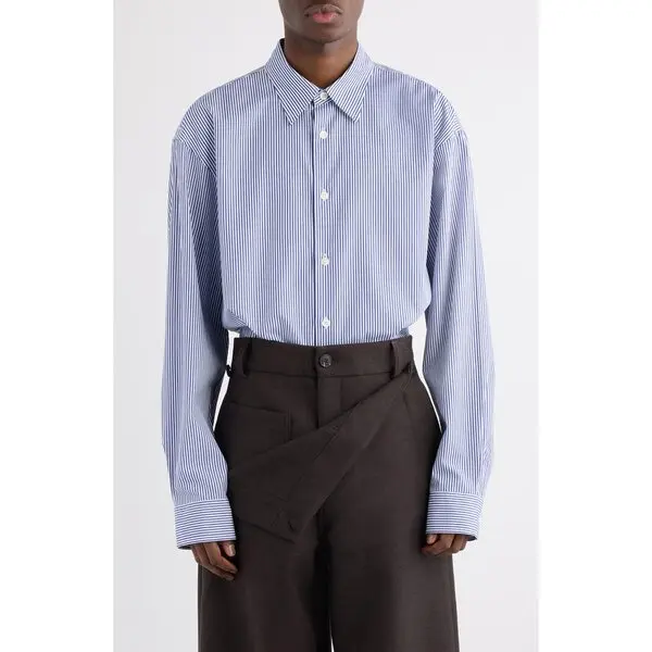 Dries Van Noten Croom Stripe Button-up Shirt