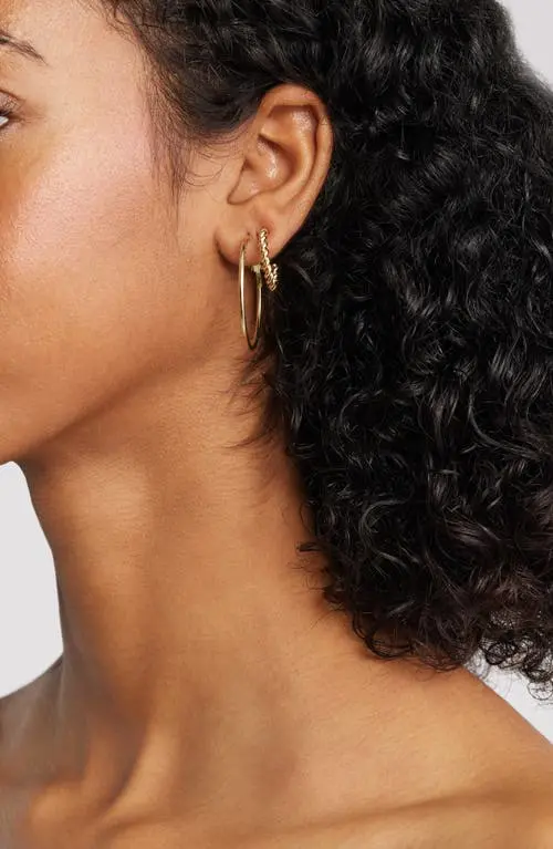 Bp. Set Of Six Hoop Earrings