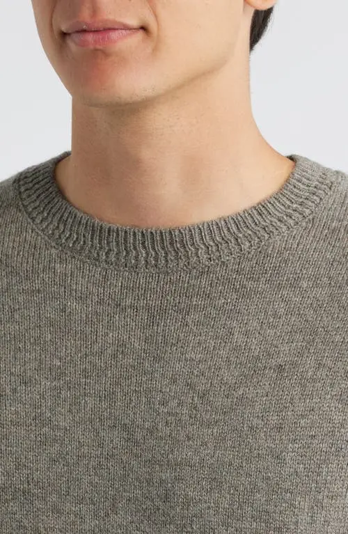 Pendleton Wool Crewneck Sweater - Stone Heather