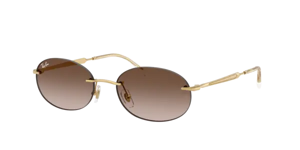 Ray-ban Rimless Sunglasses - Gradient Brown