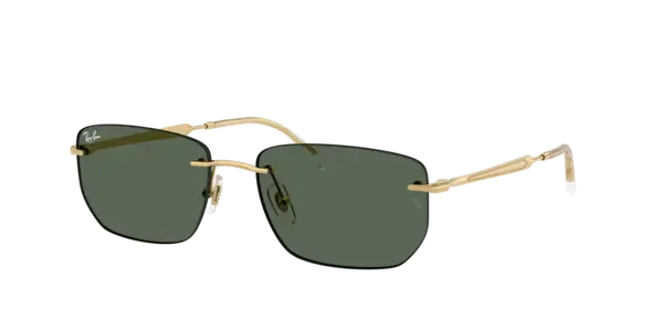 Ray-ban Rimless Sunglasses - Dark Green