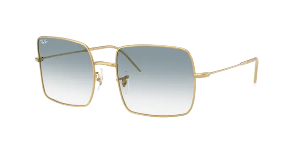 Ray-ban Square 1971 Reverse Sunglasses - Clear Gradient Blue