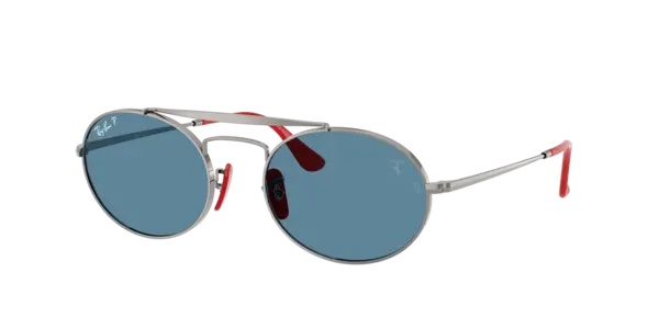Ray-ban Scuderia Ferrari Collection Chromance Sunglasses - Polarized Blue