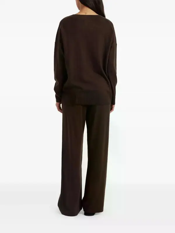 Chinti & Parker Round-neck Jumper - Brown